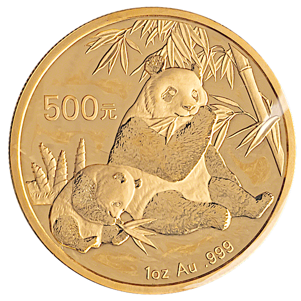 Chinese Gold Panda 2007 - 1 oz