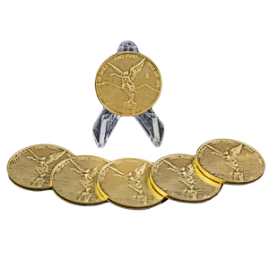 6 pcs of 1/2 oz 2022 Mexican Gold Libertad Coins - Total 3 oz Gold