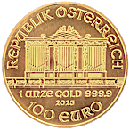 Buy 2025 1 oz Austrian Gold Philharmonic Bullion Coin