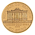 Buy 2023 1/2 oz Austrian Gold Philharmonic Bullion Coin (BU)