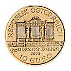 Buy 2023 1/10 oz Austrian Gold Philharmonic Bullion Coin
