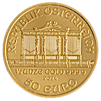 Buy 2024 1/2 oz Austrian Gold Philharmonic Bullion Coin