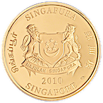 Singapore Mint Gold Proof Coin 2010 - Year of the Tiger - Circulated in ...