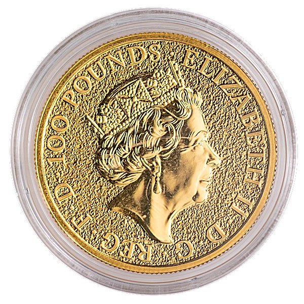 United Kingdom Gold Queen's Beast 2017 - Griffin - 1 oz