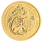 Buy 2024 1 oz UK Tudor Beasts 'Tudor Dragon' Gold Coin