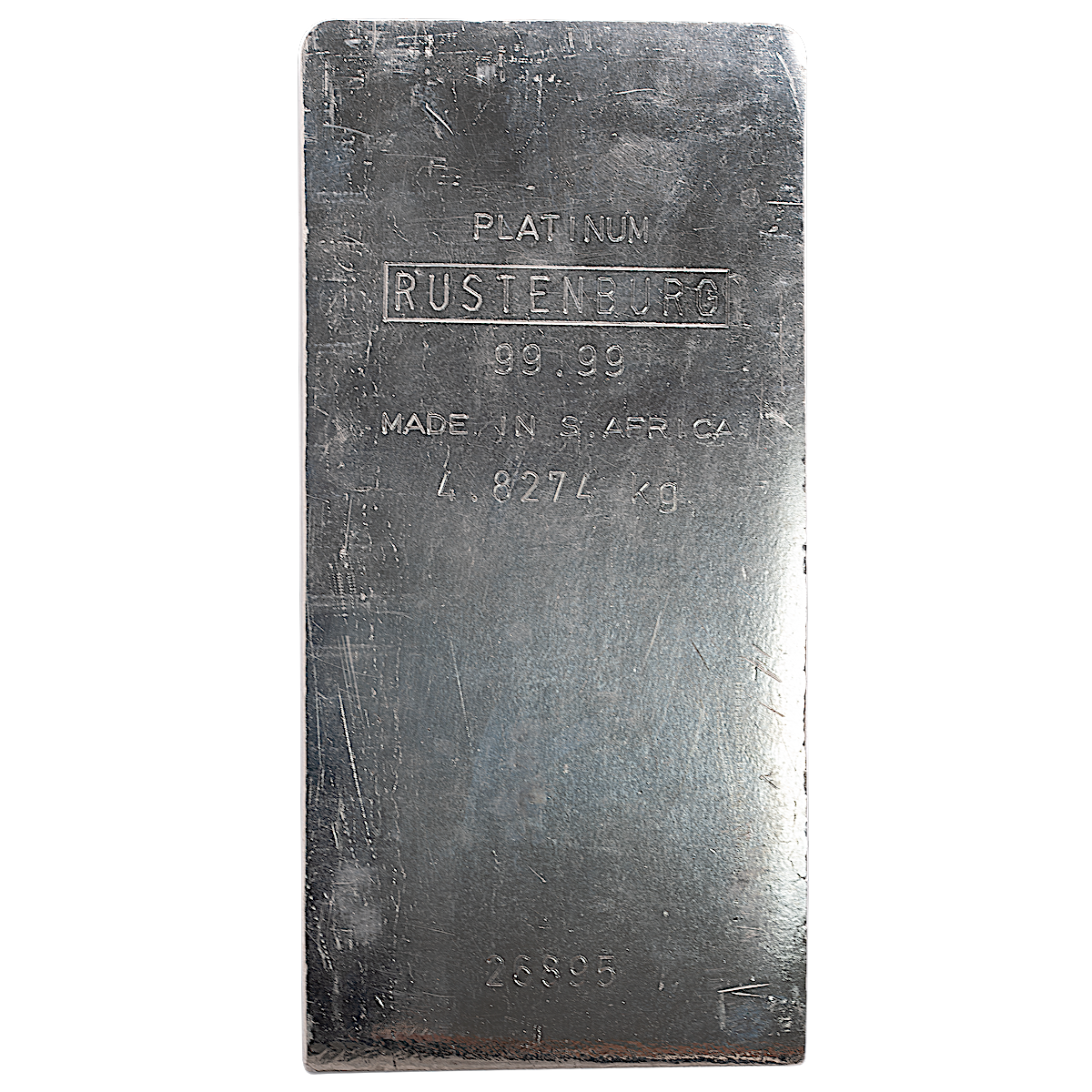 Buy 155.204 oz Rustenburg Platinum Bullion Barc