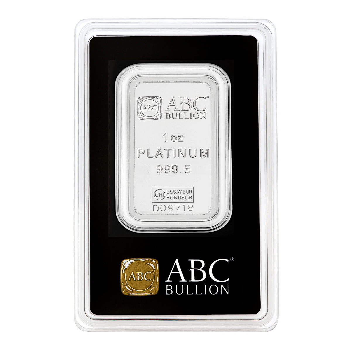 Buy 1 oz ABC Bullion Platinum Bullion Bar