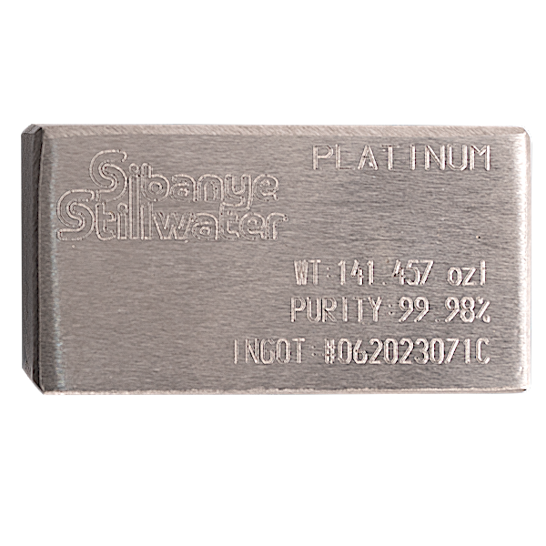 Buy 141.457 oz Sibanye-Stillwater Platinum Bullion Bar