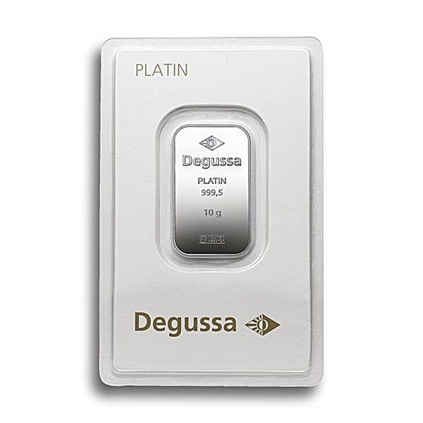 Buy 10 Gram Degussa Platinum Bullion Bar