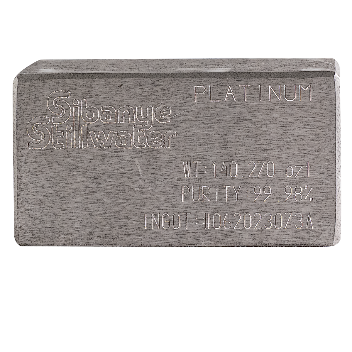 Buy 140.27 oz Sibanye-Stillwater Platinum Bullion Bar