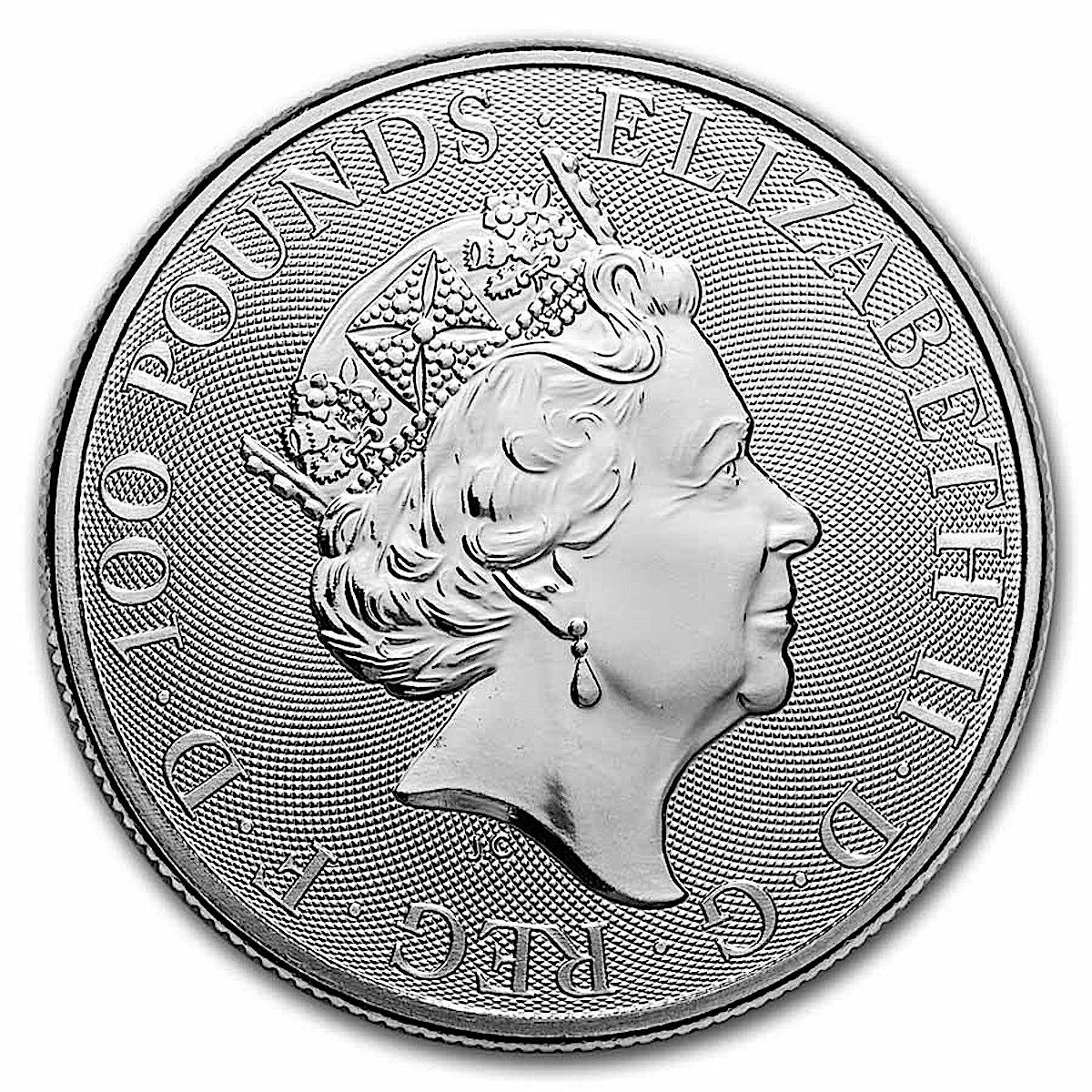 Buy 2022 1 oz United Kingdom Queen's Beast "The White Greyhound ...