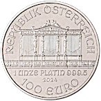 Buy 2024 1 oz Austrian Platinum Philharmonic Bullion Coin