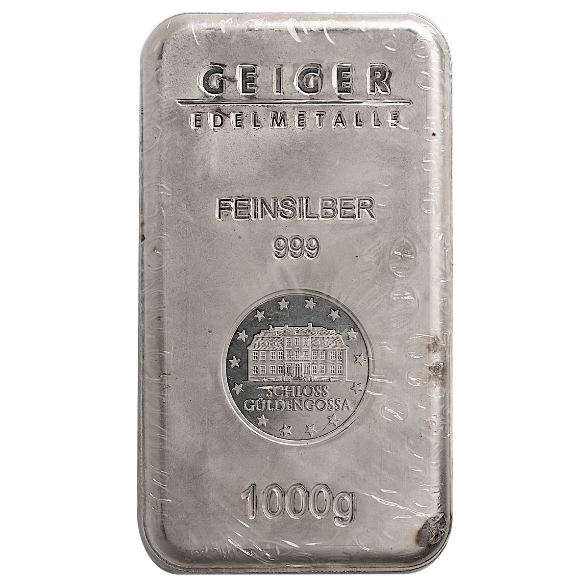 Buy 1 Kilogram Geiger Edelmetalle Silver Bullion Bar