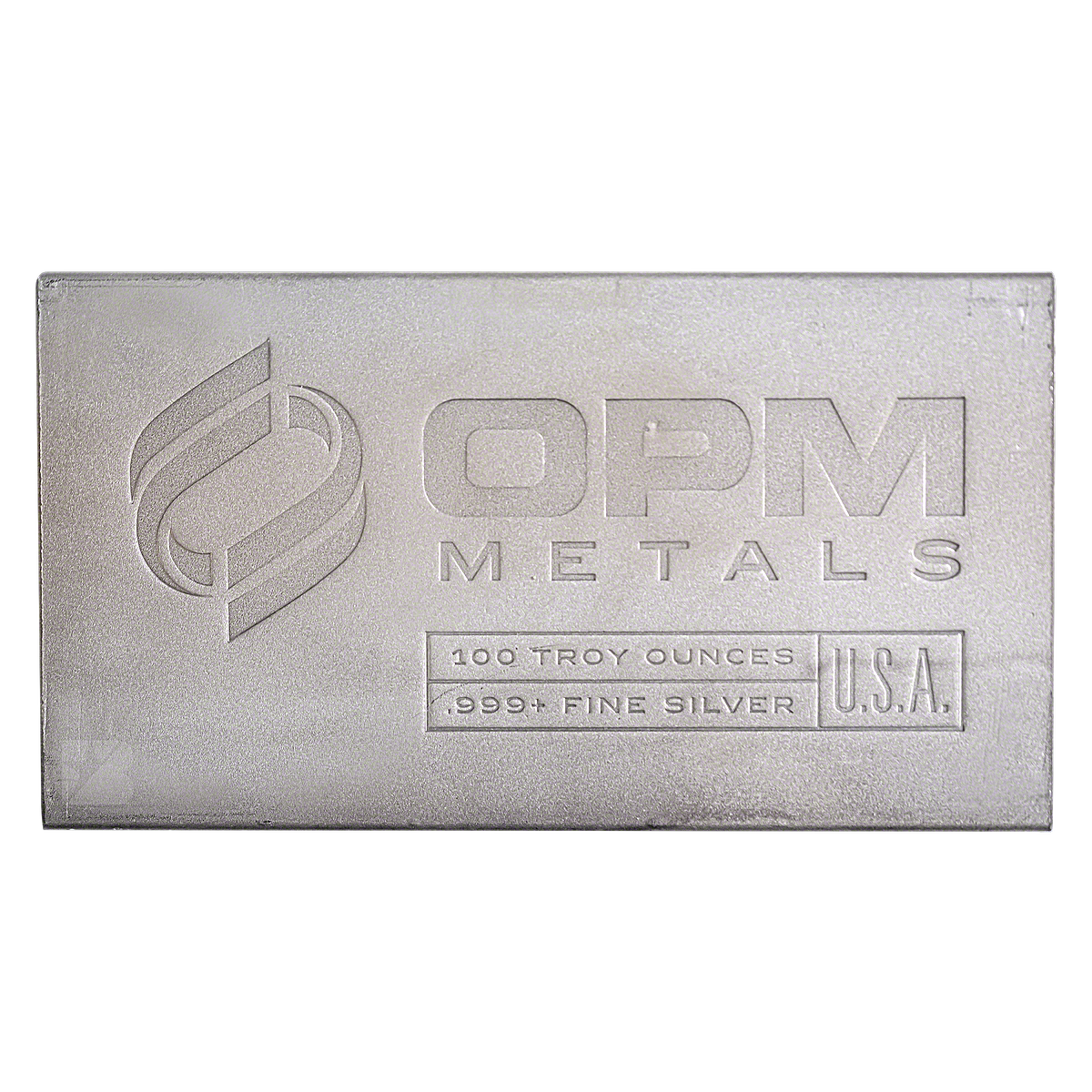 Buy 100 oz OPM Silver Bullion Bar