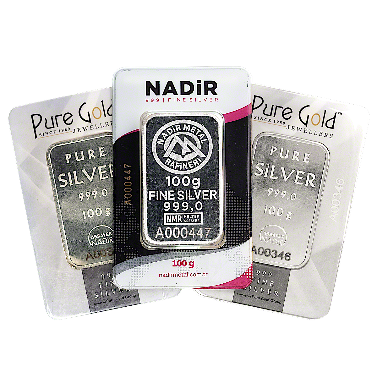 Buy Silver Bar - Various Brands - LBMA - 100 g