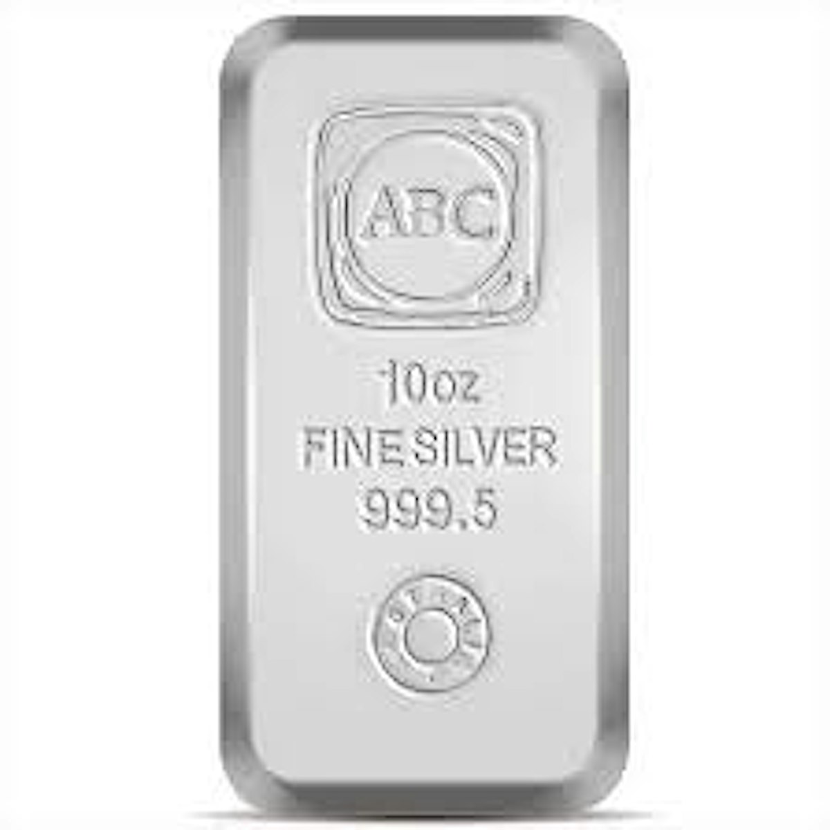 ABC Bullion Silver Bar - Circulated in good condition - 10 oz