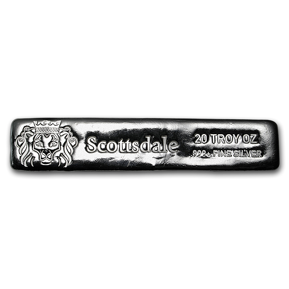 Buy 20 oz Scottsdale Mint Cast Silver Bullion Bar