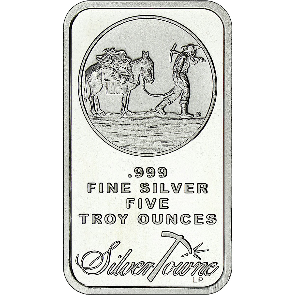 Buy 5 oz Silvertowne Silver Bullion Bar