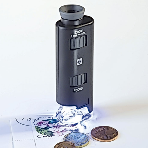 Zoom Microscope with LED - 60x-100x magnification