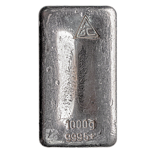 Buy 1 Kilogram ABC Silver Bullion Bar