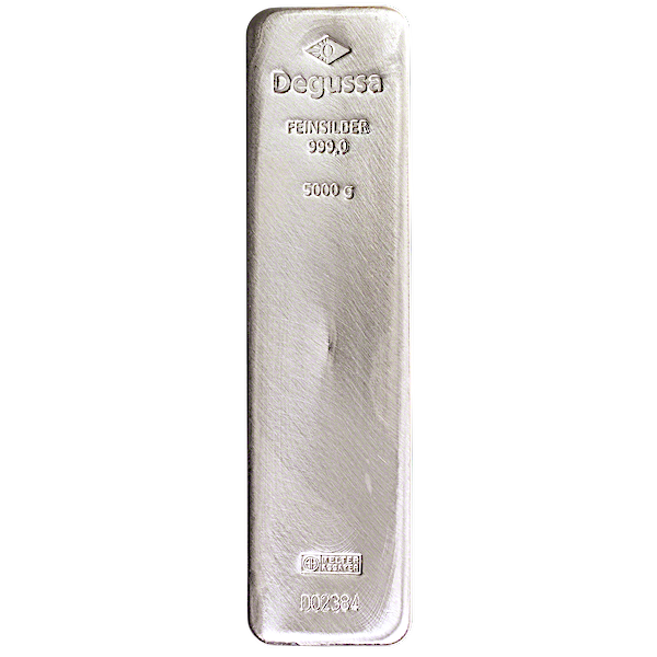 Degussa Silver Bar - 5 kg