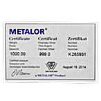 Buy 1 Kilogram Metalor Swiss Silver Bullion Bar