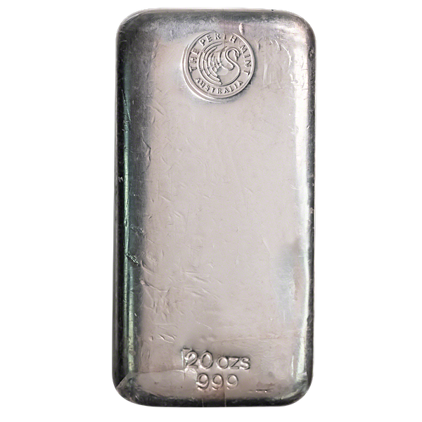 Perth Mint Silver Bar - 20 oz
