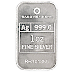 Silver Bar Rand Refinery - Loxondonta - 1 oz