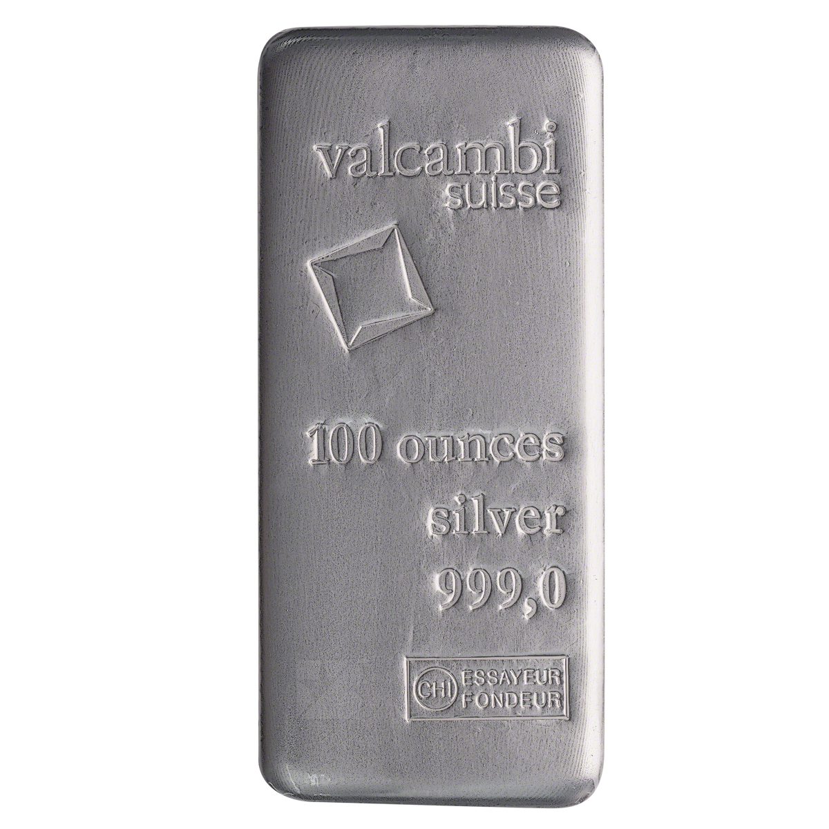 Valcambi Silver Bar - 100 oz