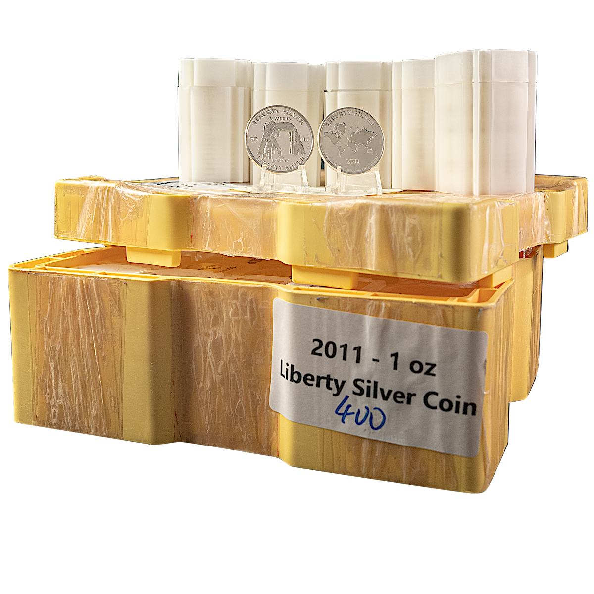 500 pcs of 1 oz 2011 Liberty Silver Rounds - Total 500 oz Silver