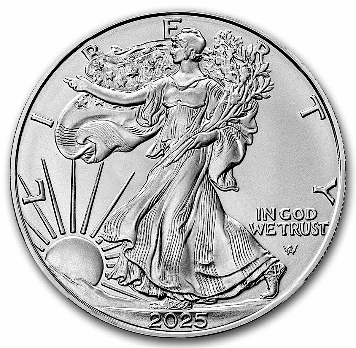 Buy 2025 1 oz American Silver Eagle Bullion Coin