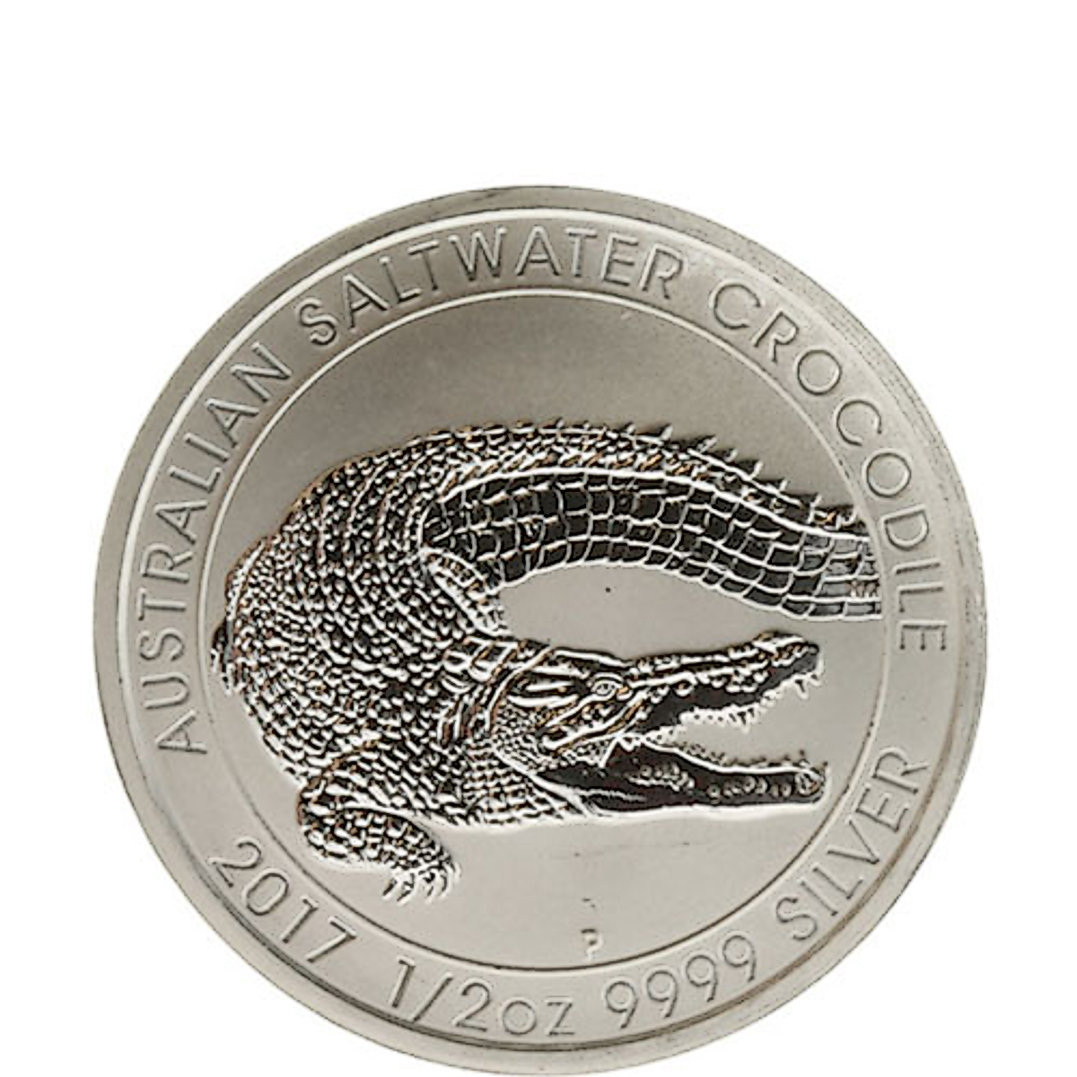 Buy 2017 1/2 oz Australian Silver Saltwater Crocodile Coin