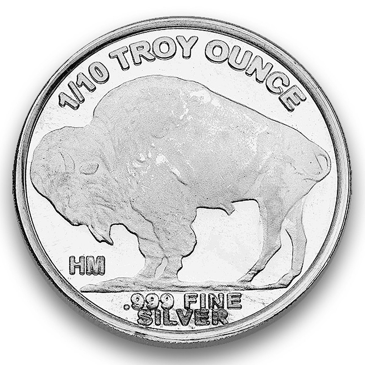 Buy 1/10 oz Buffalo Silver Bullion Round