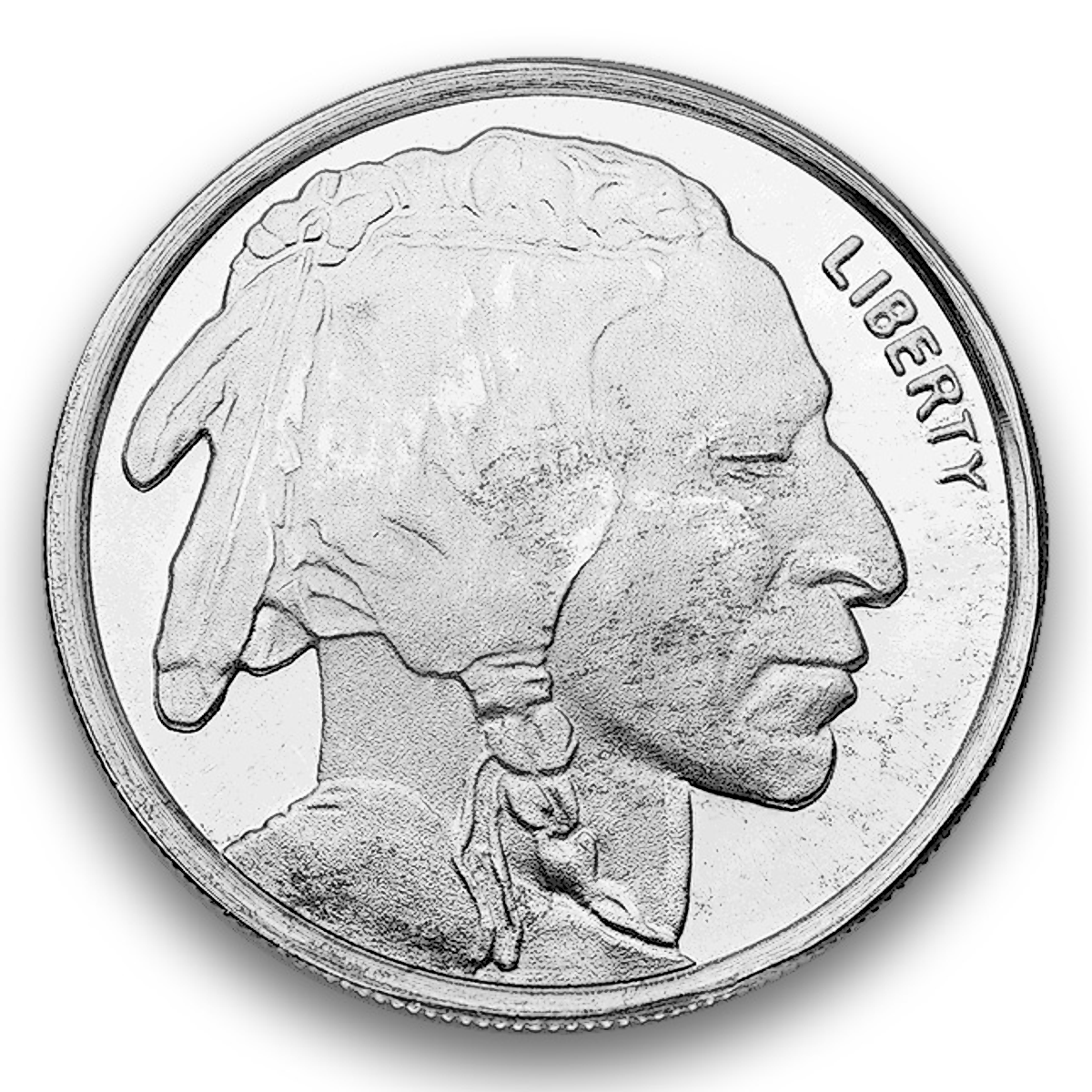 Buy 1/10 oz Buffalo Silver Bullion Round