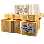 500 pcs of 1 oz 2011 Liberty Silver Rounds - Total 500 oz Silver