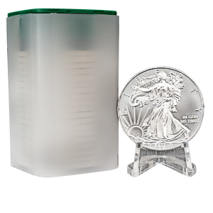 20 pcs of 1 oz 2012 American Silver Eagle Coins (1 tube x 20 pcs/tube ...