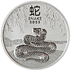Buy 2025 2 oz Australian Lunar "Year of the Snake" Silver Bullion Coin