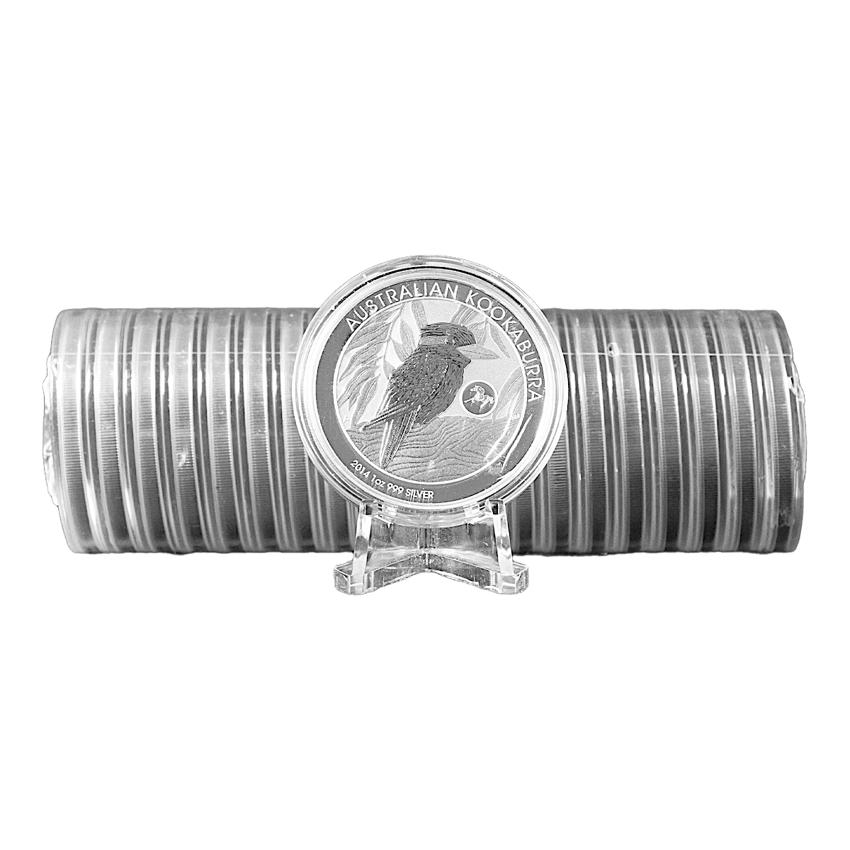 20 pcs of 1 oz 2014 AUS Silver Kookaburra Coins "Horse Privy" (1 roll x ...