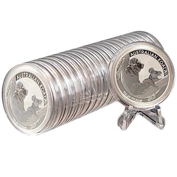 20 pcs of 1 oz 2011 Silver Koala (Sealed Roll) - Total 20 oz