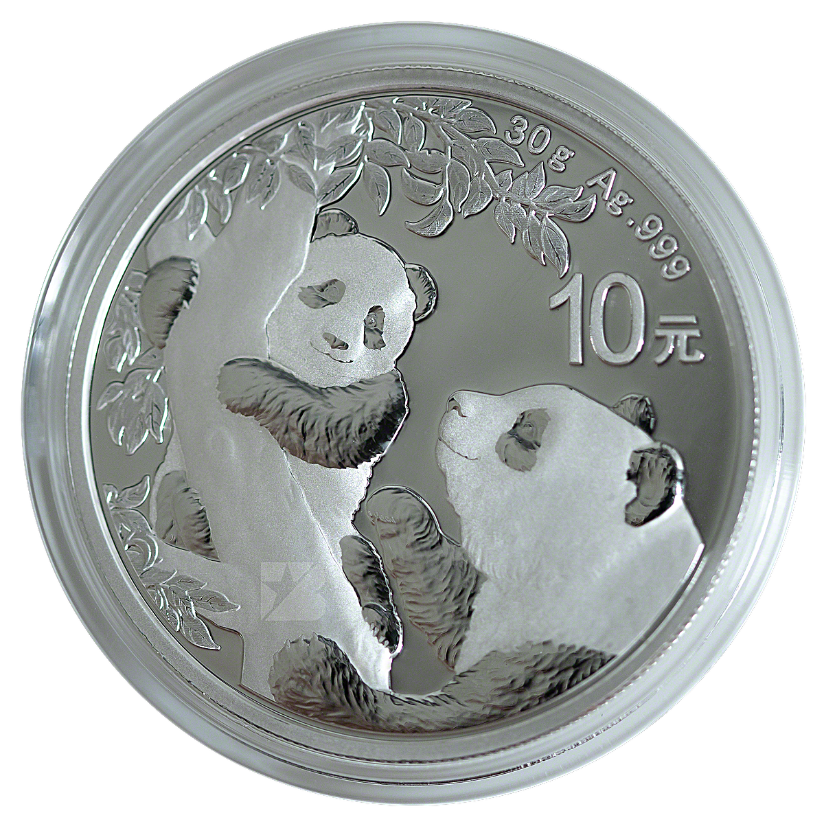 Chinese Silver Panda 2021 - 30 g - BullionStar Singapore