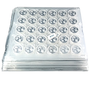 300 pcs of 30 gram 2021 Chinese Silver Panda Coins (20 trays x 15 pcs ...