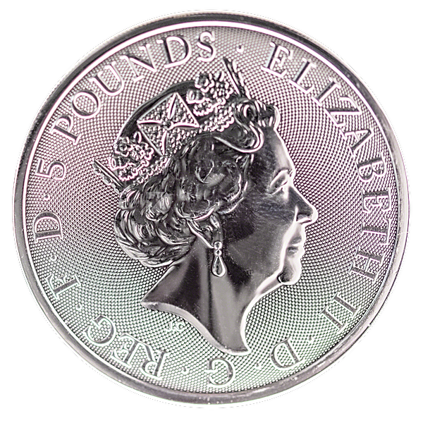 United Kingdom Silver Queen's Beast 2020 - The White Horse of Hanover ...