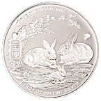 Singapore Mint Silver Lunar Series 2011 - Year of the Rabbit ...