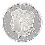 Buy 1/2 oz Morgan Silver Bullion Round