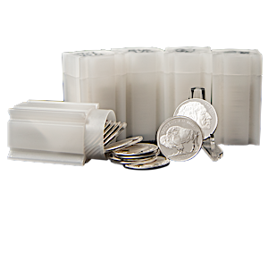 100 pcs of 1/4 oz Buffalo Silver Rounds - Total 25 oz