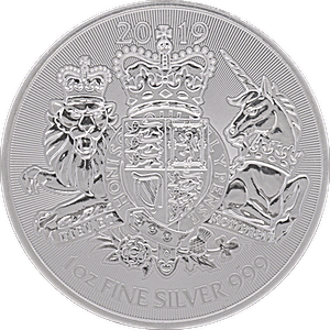 UK Silver Royal Arms 2019 - 1 oz | British Royal Mint Wales